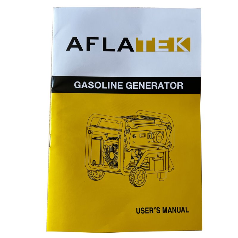 Compact 3.5kW Gasoline Generator: Aflatek GG3500 PRO | 400V voltage.