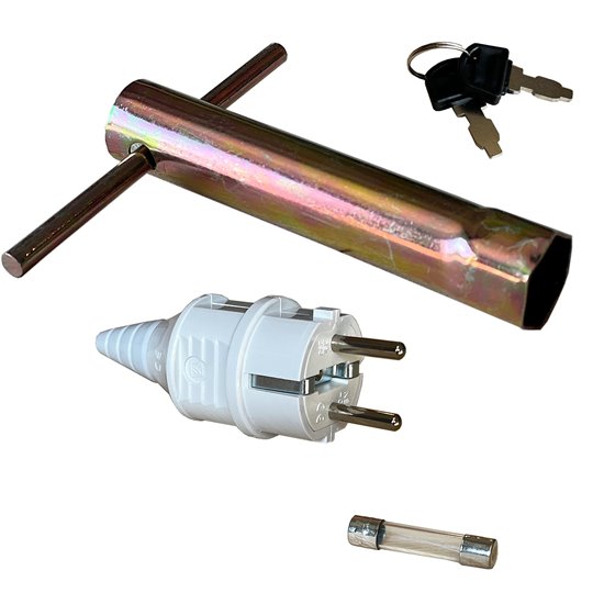 Compact 3.5kW Gasoline Generator: Aflatek GG3500 PRO | 400V voltage.