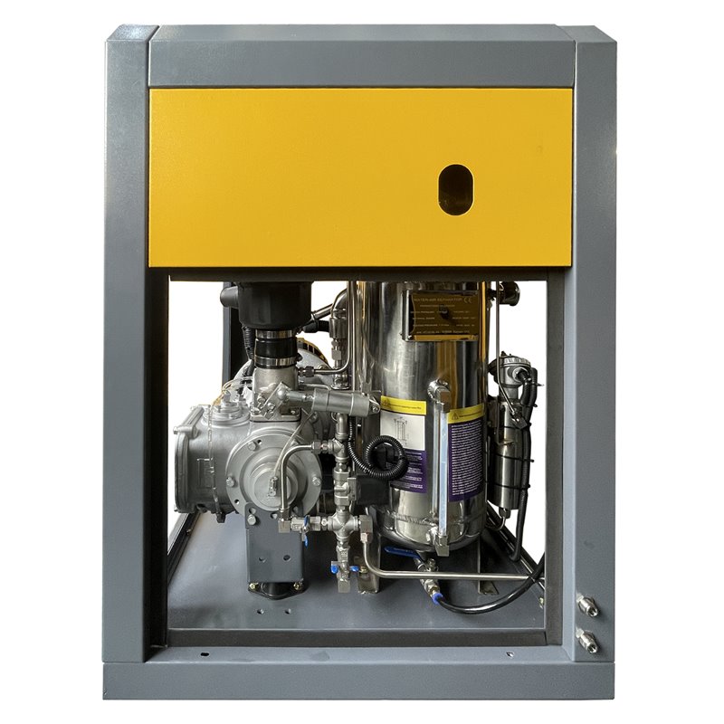 7,5kW oil-free screw compressor with VSD. Aflatek WAS10VSD