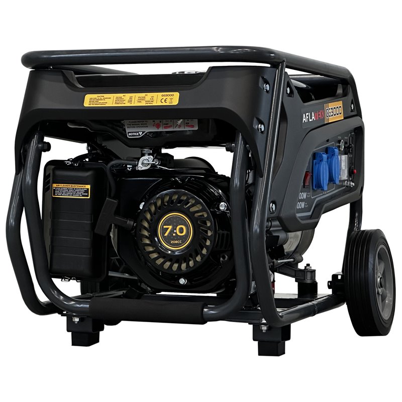 Aflatek GG3000: Compact, Portable 2.7kW Gasoline Generator.